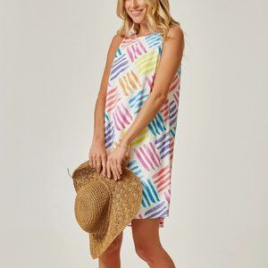 Emily Wonder | Dresses | Nwt Emily Wonder White Shift Dress With ...